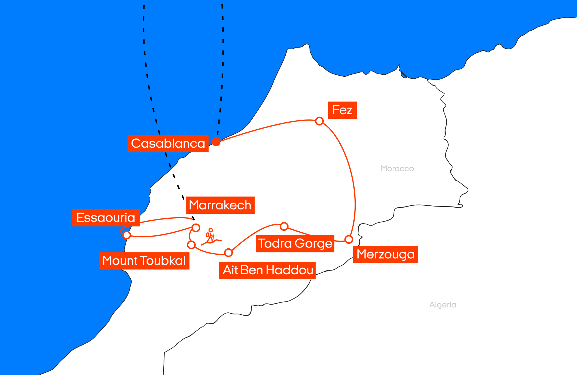 Hoogtepunten van Marokko | Reisroute | KILROY